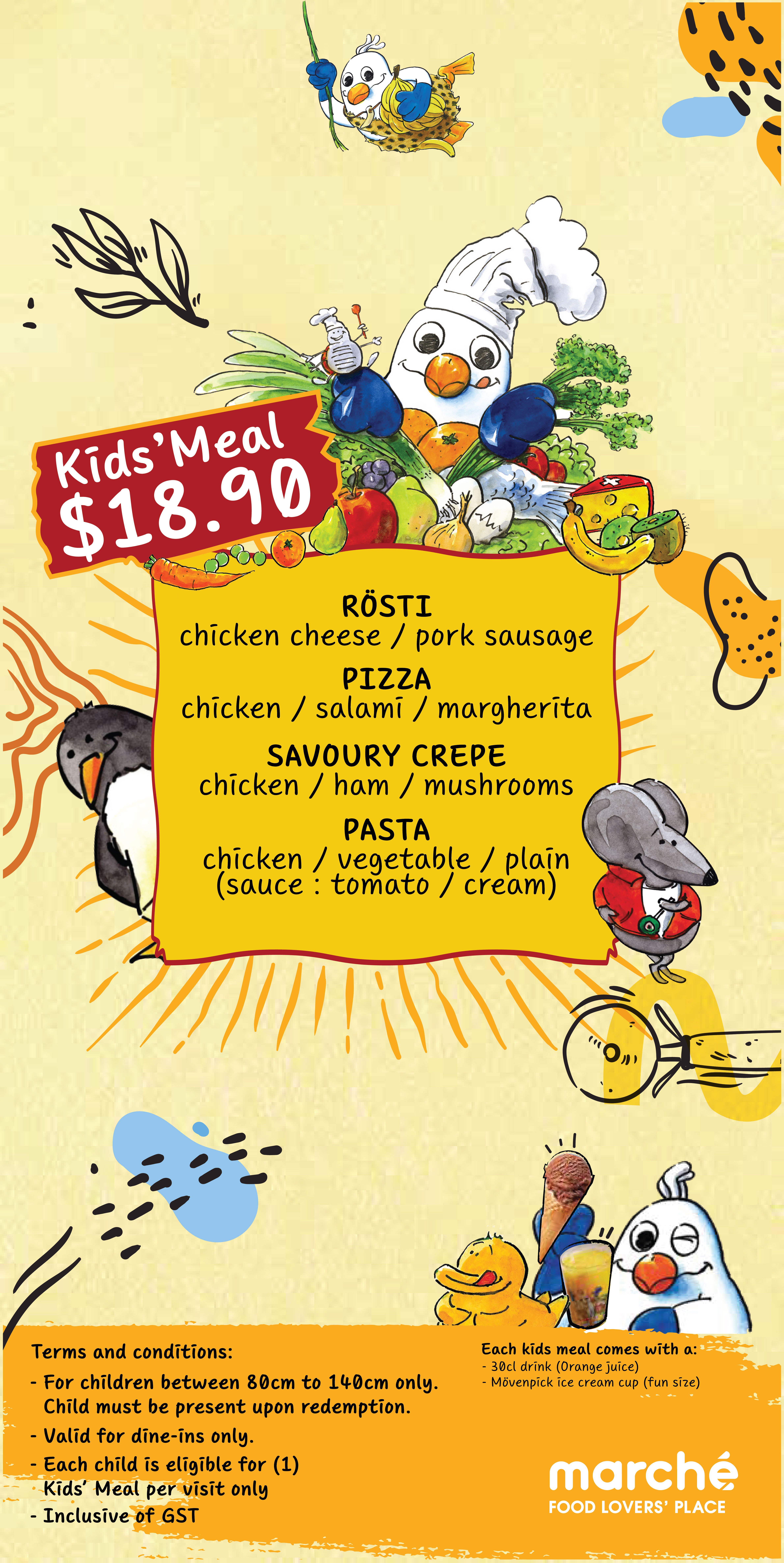 Marché Singapore | Suntec City Tower 3, #01-612 to 614 Singapore