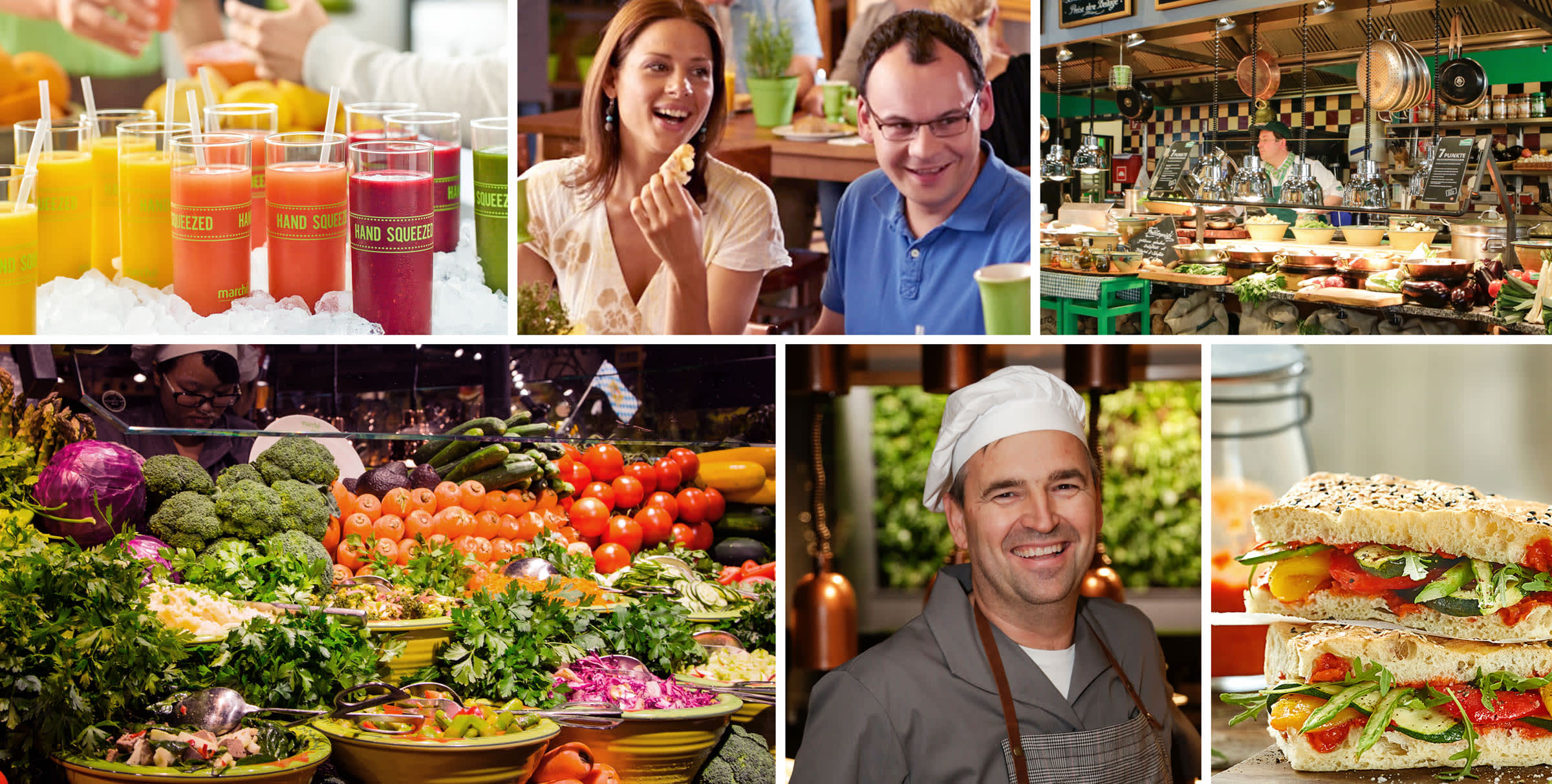 Marché | Restaurants with homemade dishes prepared with care | Marché